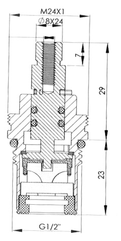 CC6 Ceramic Tap Valves -Kingsway Plumbing